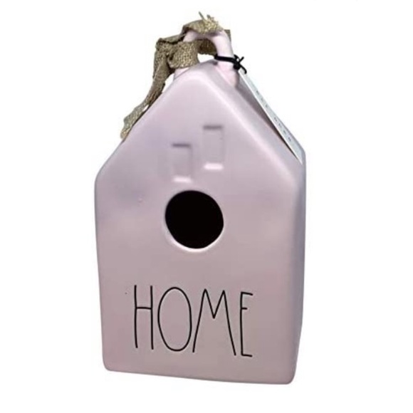 Rae Dunn | Accents | Rae Dunn Pastel Pink Home Bird House Brand New ...
